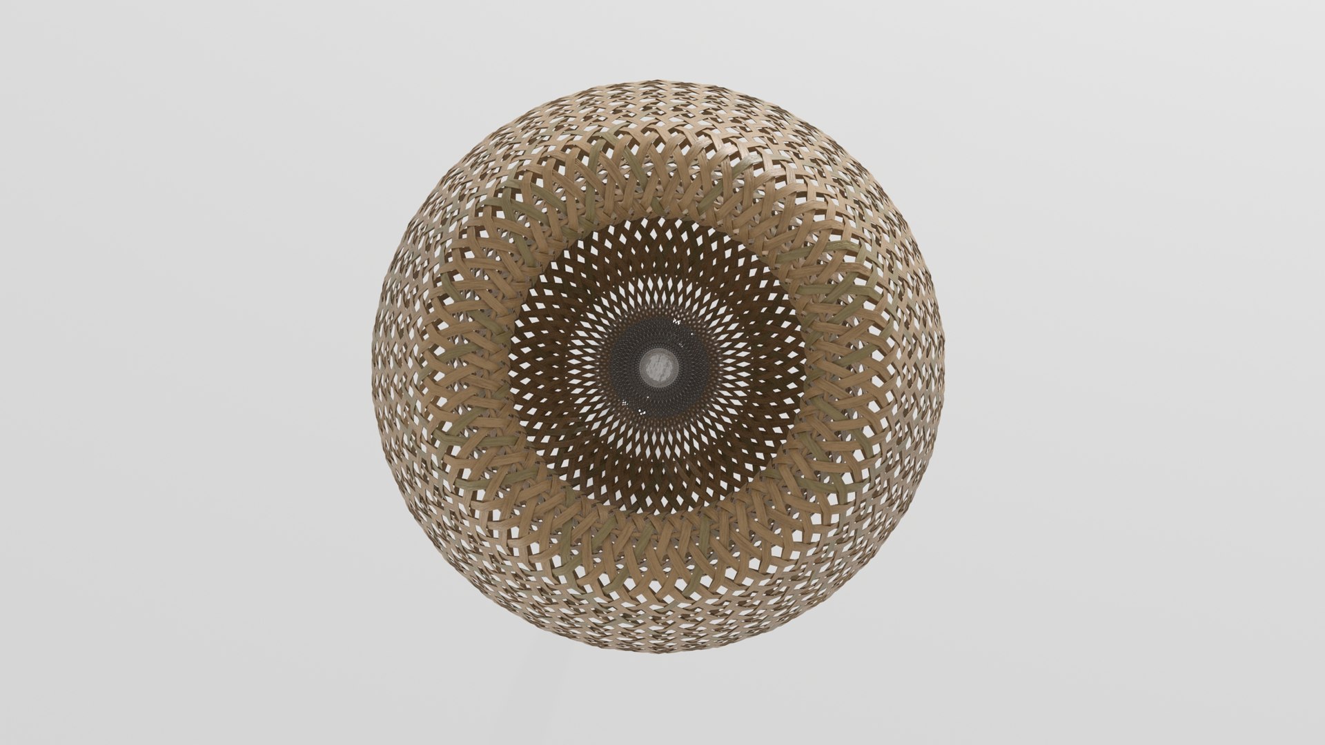 Rattan Pendant Lamp 3D Model - TurboSquid 2020585