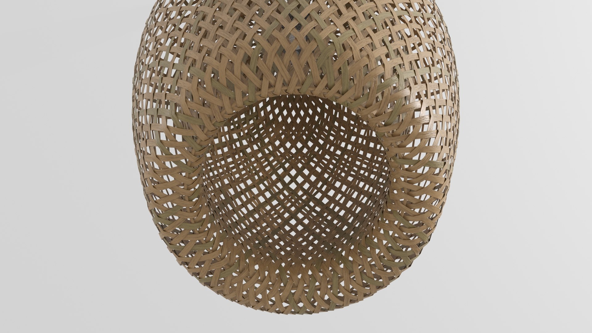 Rattan Pendant Lamp 3D Model - TurboSquid 2020585