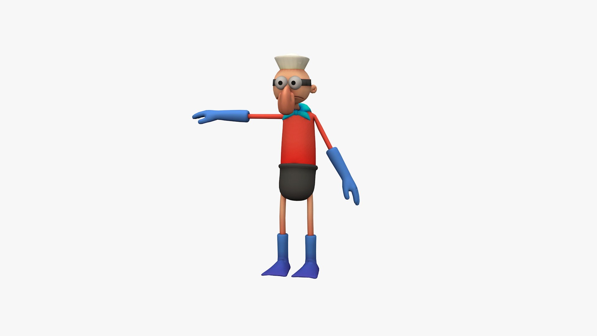 Barnacle Boy 3D Model - TurboSquid 2345797
