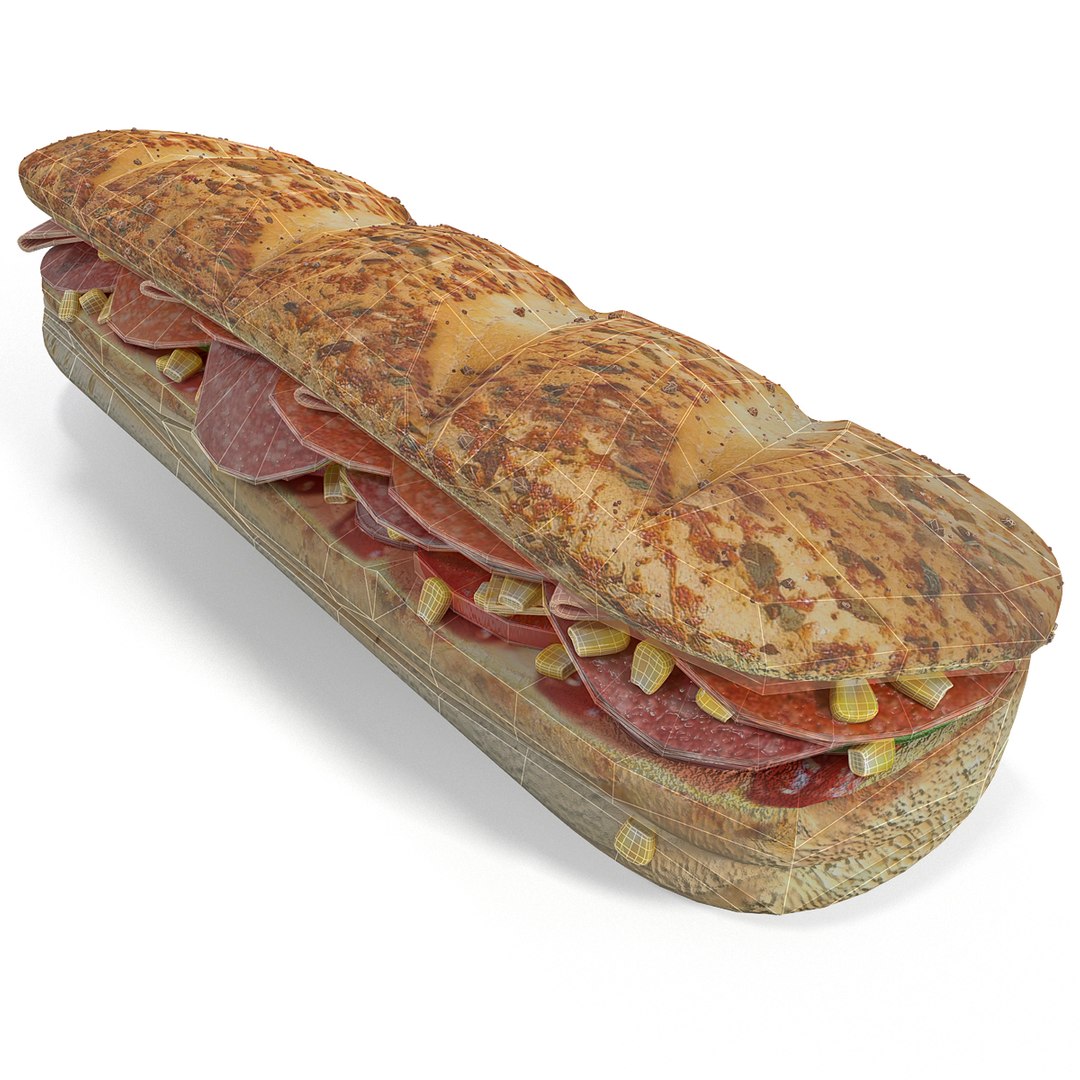 Bmt Sandwich 3d Obj