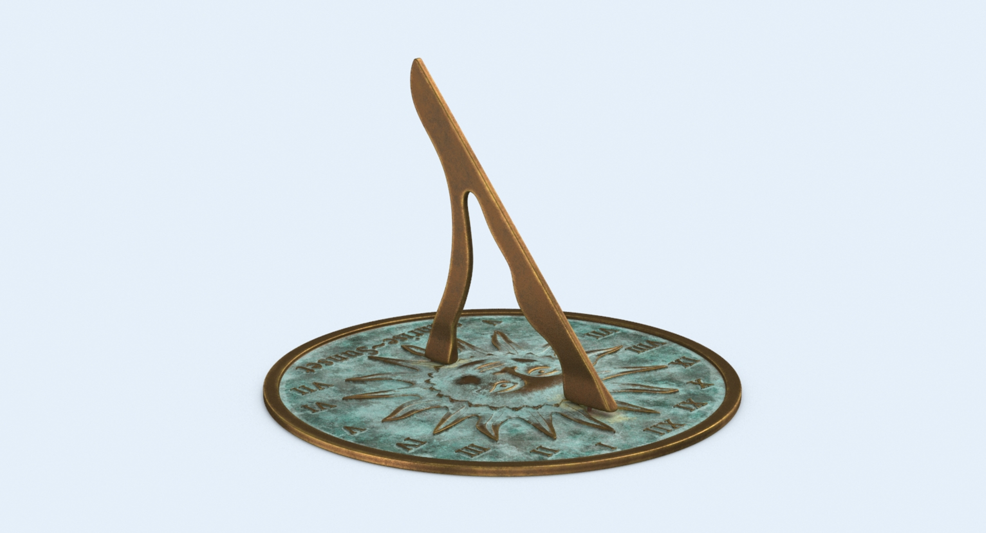 3D Model Sun-dial-02 - TurboSquid 1355398
