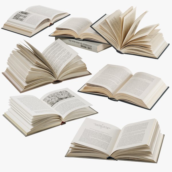 Book 3D Models for Download | TurboSquid