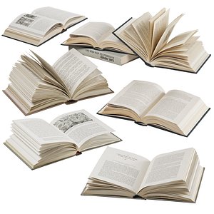 3D Book Models - Browse & Download Formats - TurboSquid
