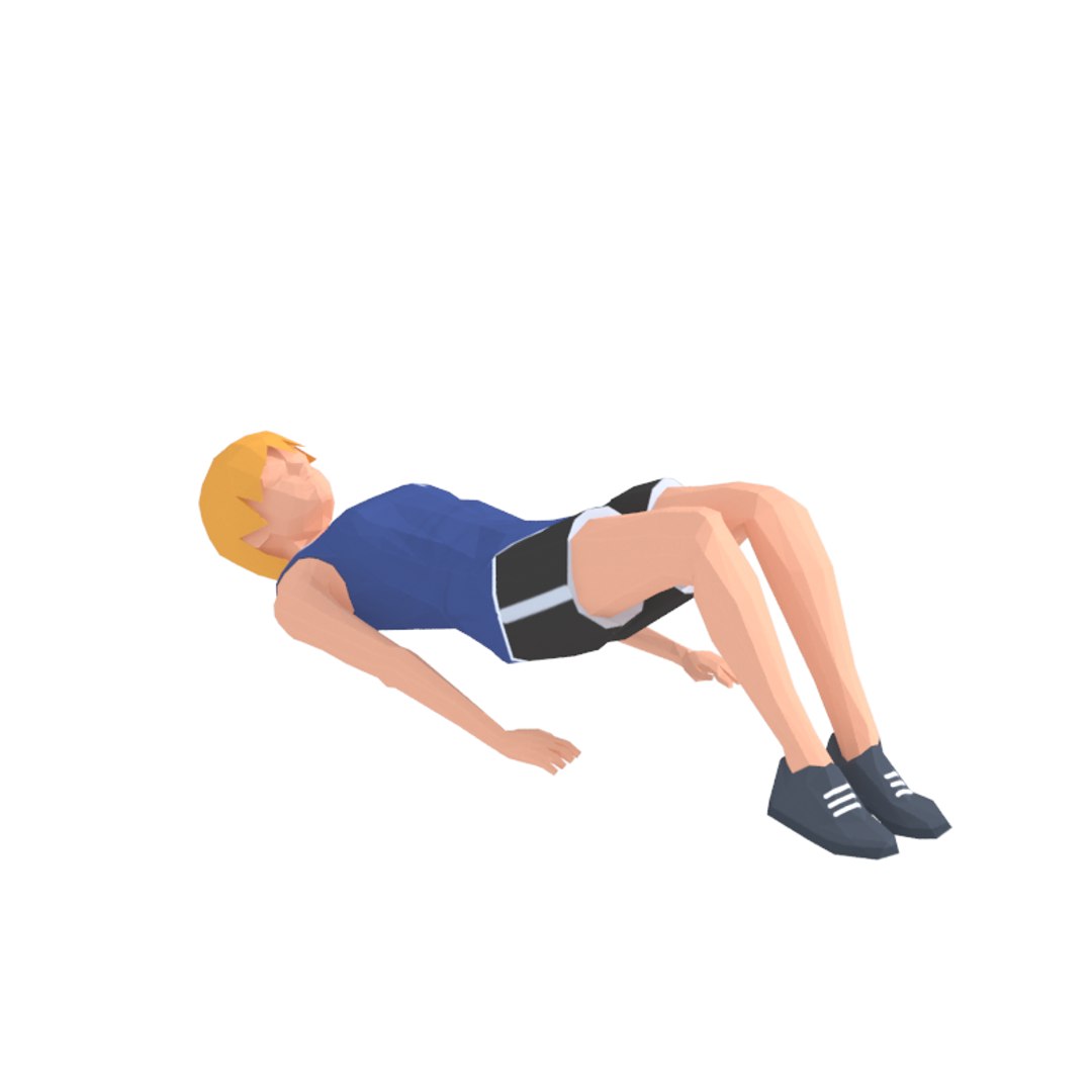 3D Exercise Woman Model - TurboSquid 1706066