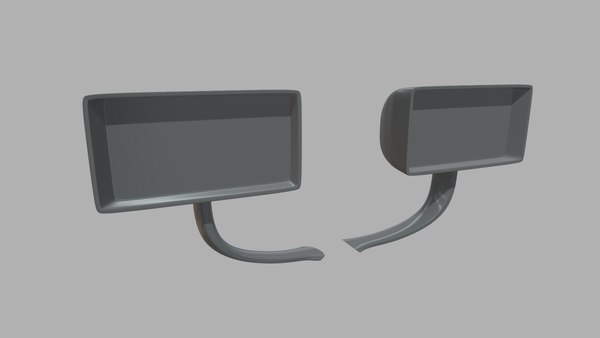 Side-View Mirror 3D Models for Download | TurboSquid
