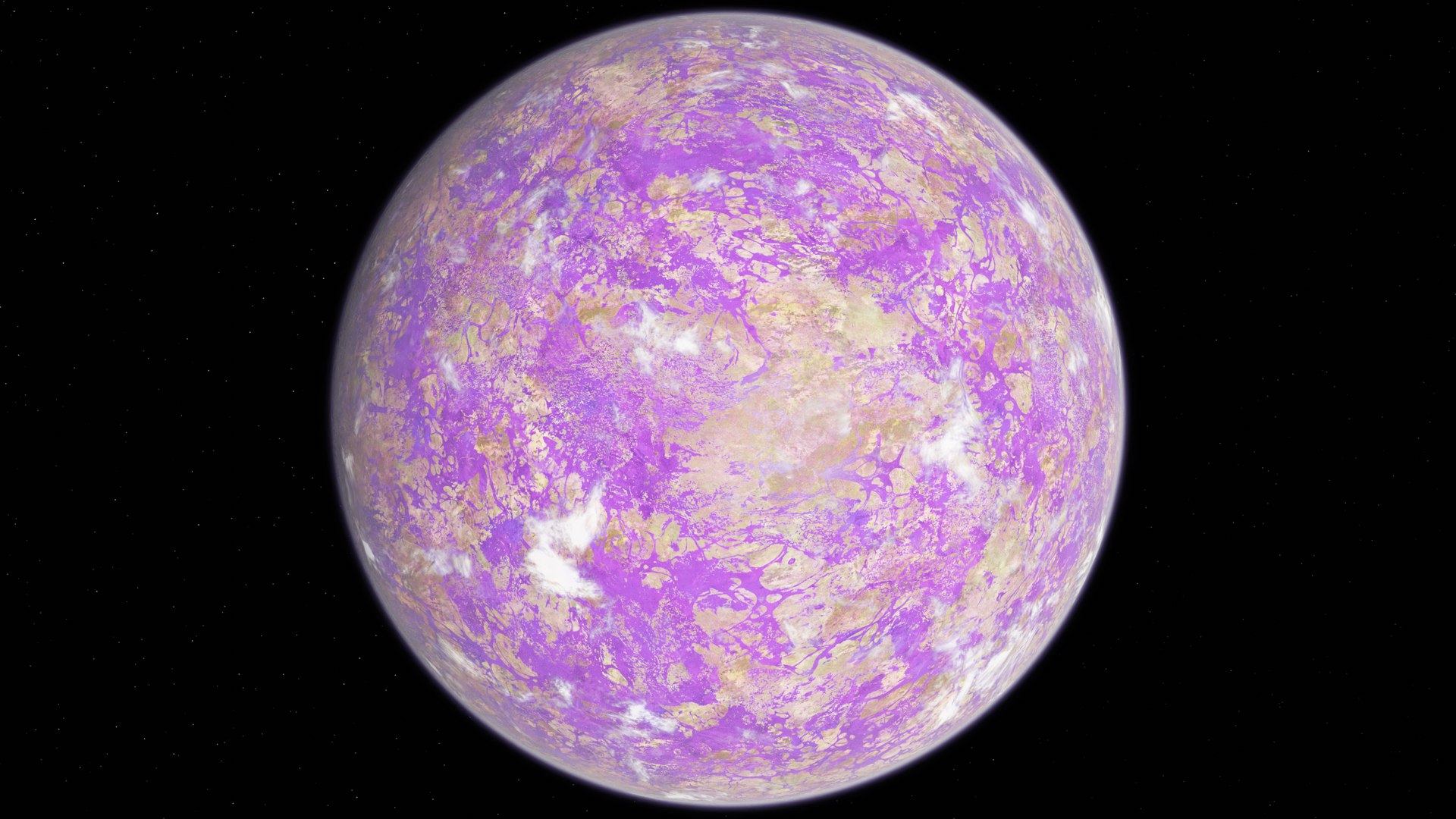 8K Alien Mystical Planet 9 3D Model - TurboSquid 1931005