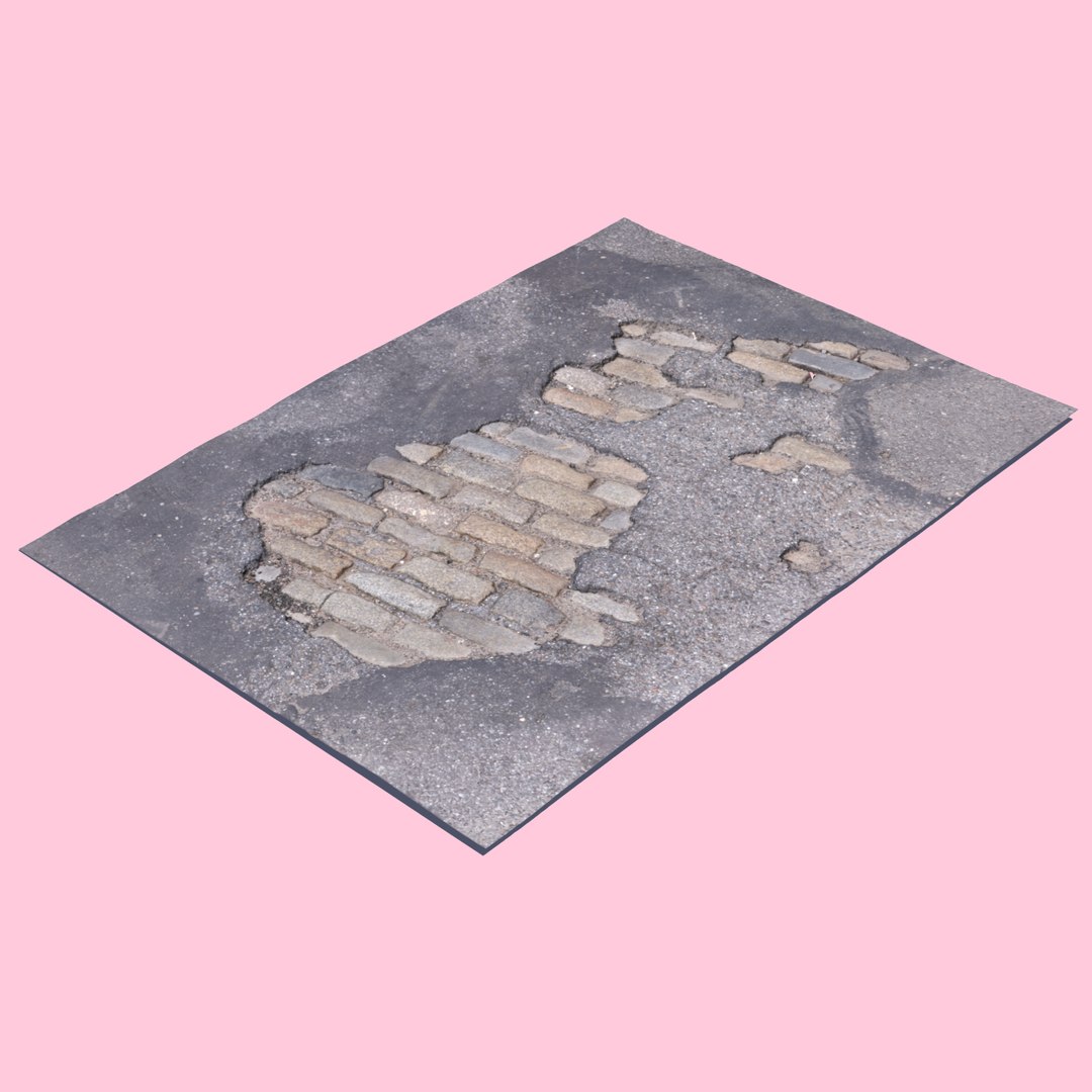 Brick Patch 3D Model - TurboSquid 1175884