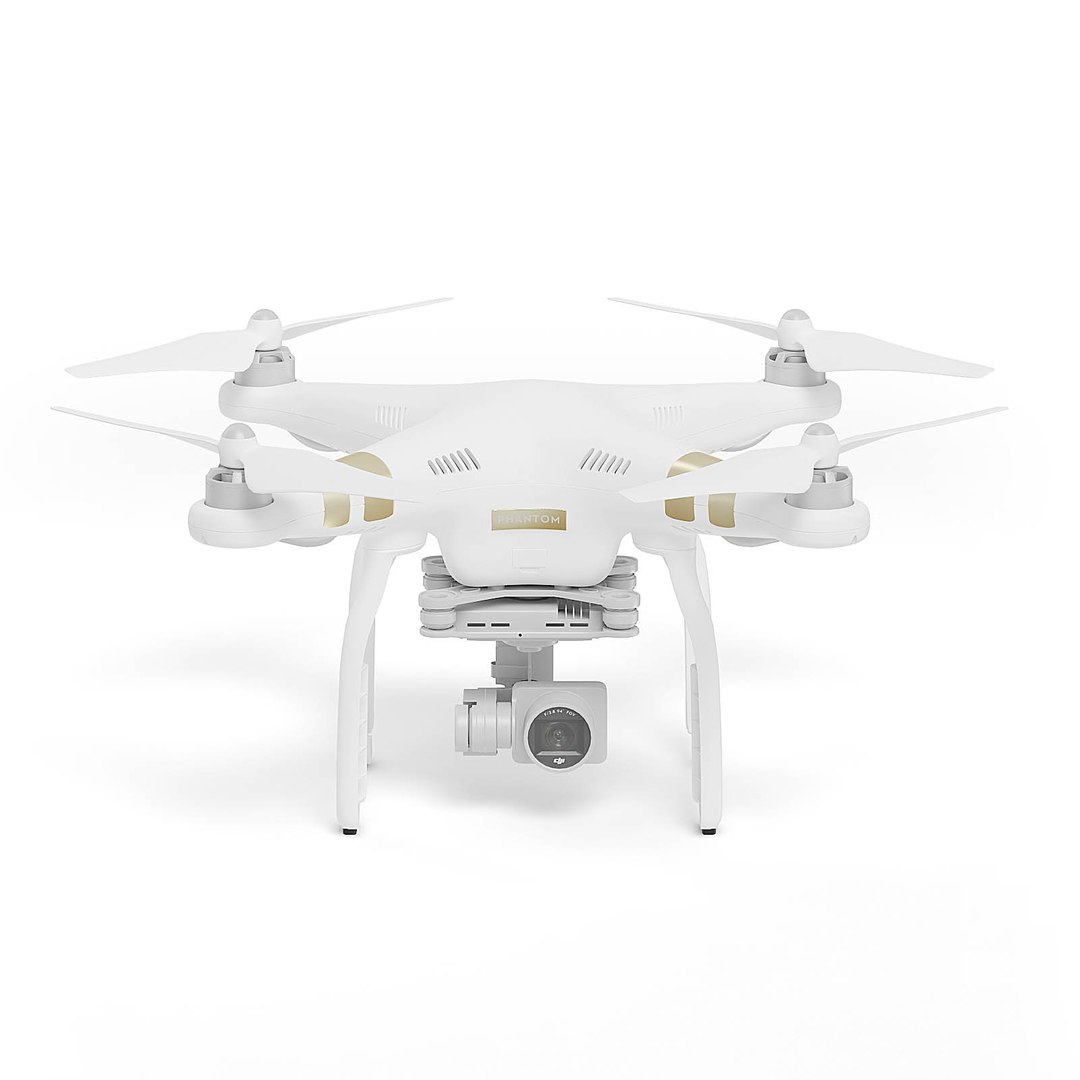 White Drone Model - TurboSquid 1438407