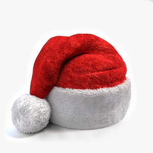 Download Free & Premium 3D Santa Hat Blender Models | TurboSquid