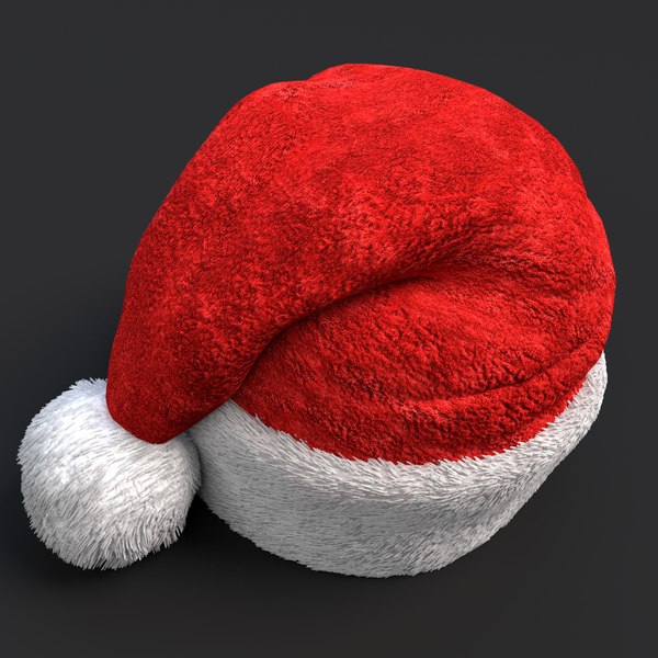 3d santa hat