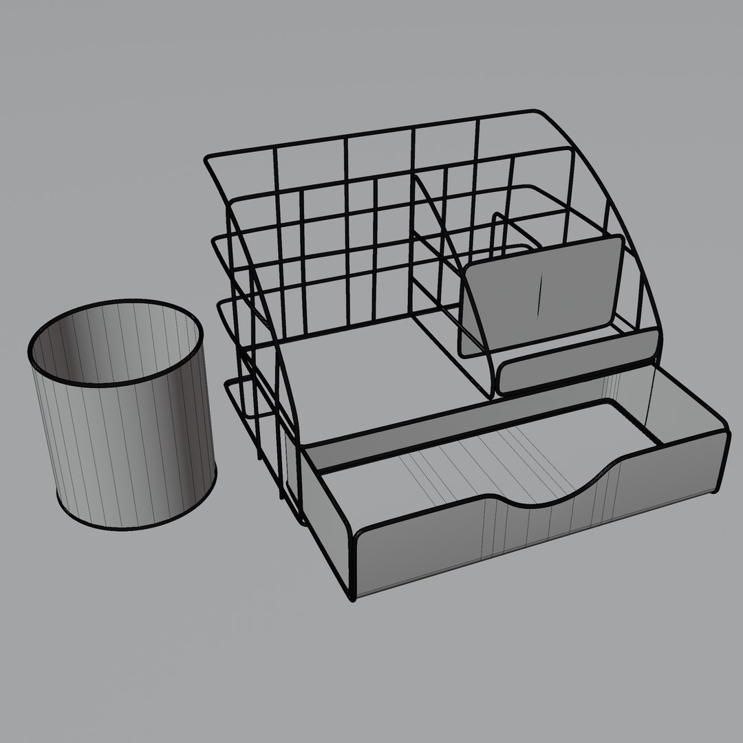 Organizer 3D Model - TurboSquid 1844969