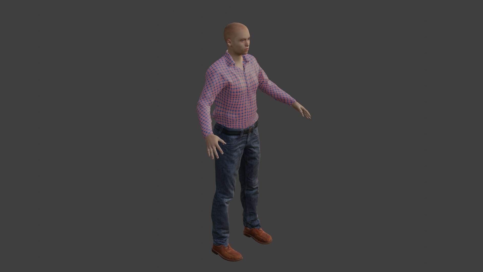 3D Man Unity Unreal - TurboSquid 1828661