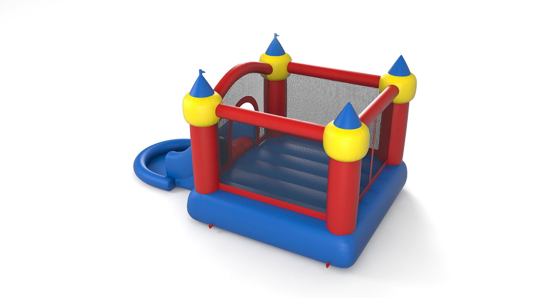 3D Jump Slide Bouncer - TurboSquid 1237778