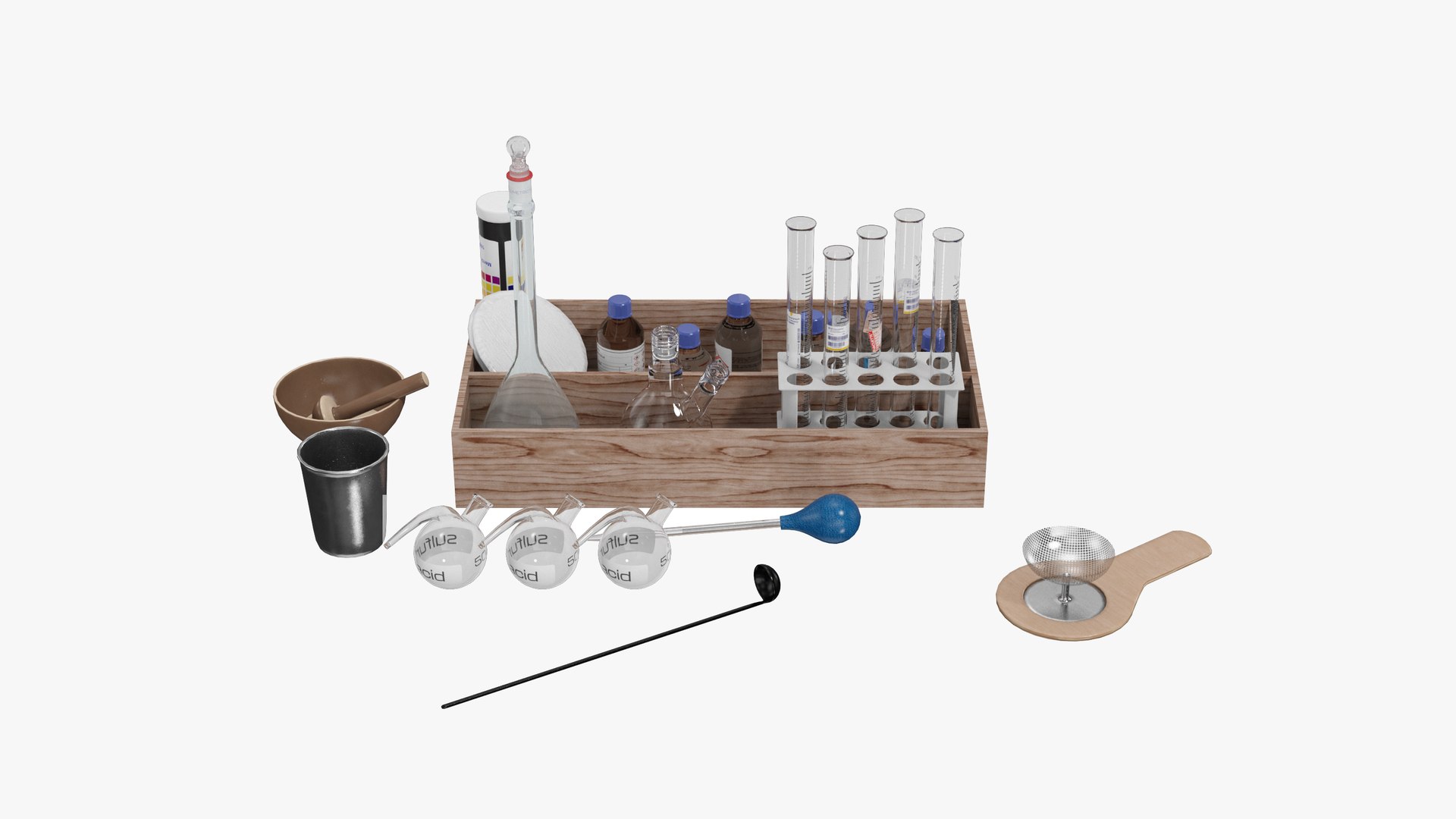 3D Chemistry Lab Equipment - TurboSquid 1750924