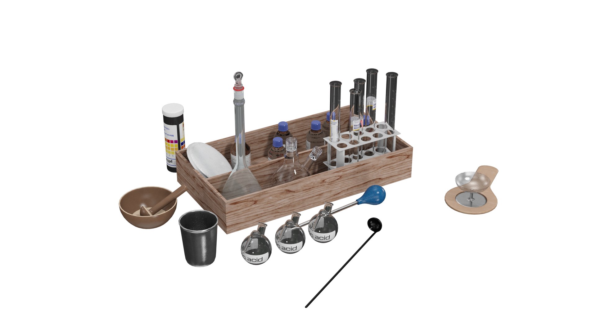 3D Chemistry Lab Equipment - TurboSquid 1750924