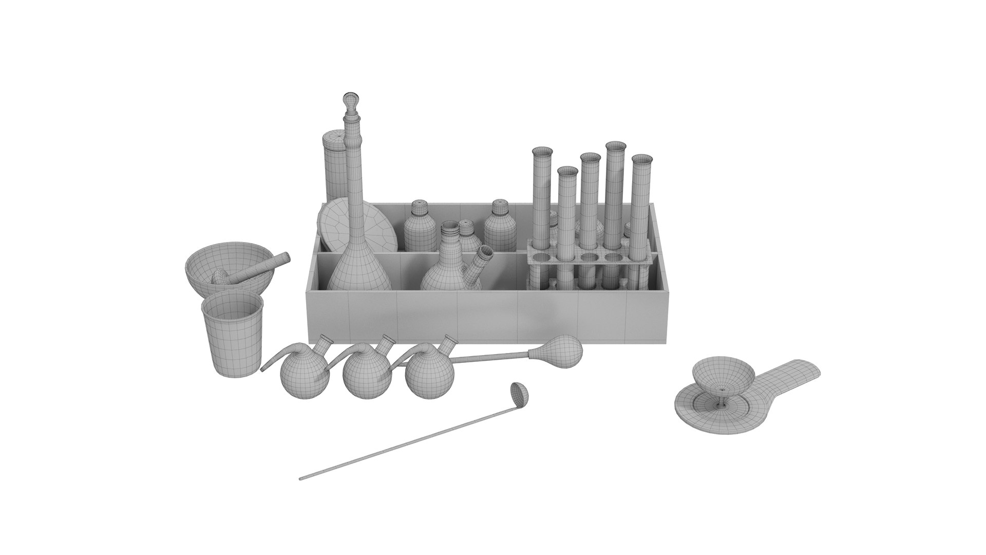 3D Chemistry Lab Equipment - TurboSquid 1750924