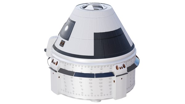 3D cst-100 space capsule boeing - TurboSquid 1506823
