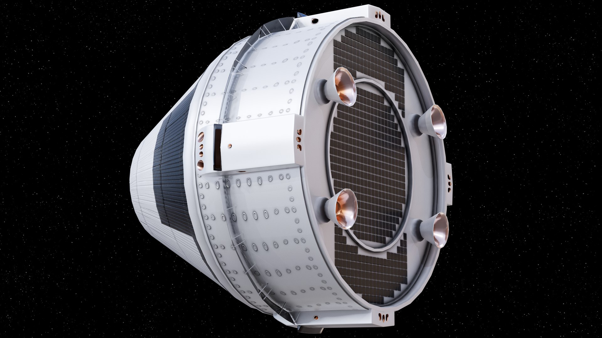 3D Cst-100 Space Capsule Boeing - TurboSquid 1506823