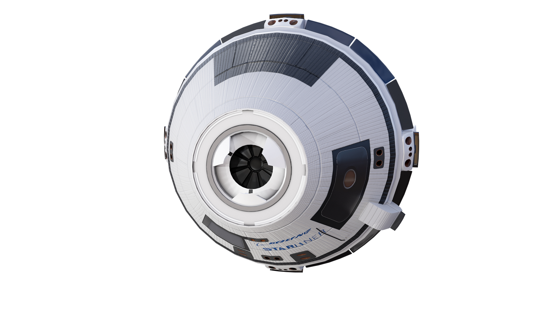 3D Cst-100 Space Capsule Boeing - TurboSquid 1506823