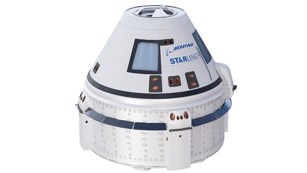 3D cst-100 space capsule boeing - TurboSquid 1506823