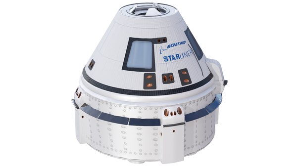 3D cst-100 space capsule boeing - TurboSquid 1506823