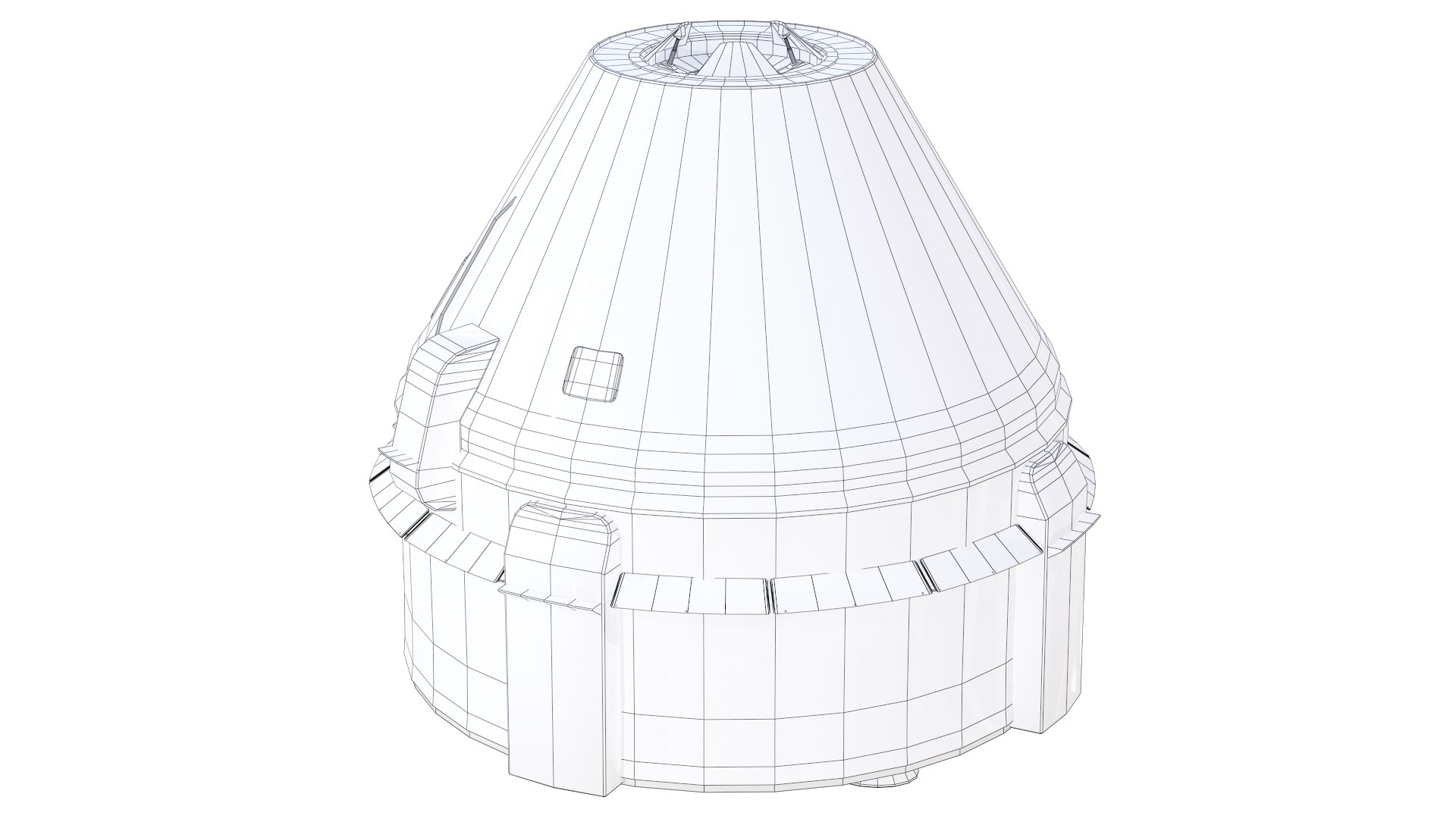3D Cst-100 Space Capsule Boeing - TurboSquid 1506823