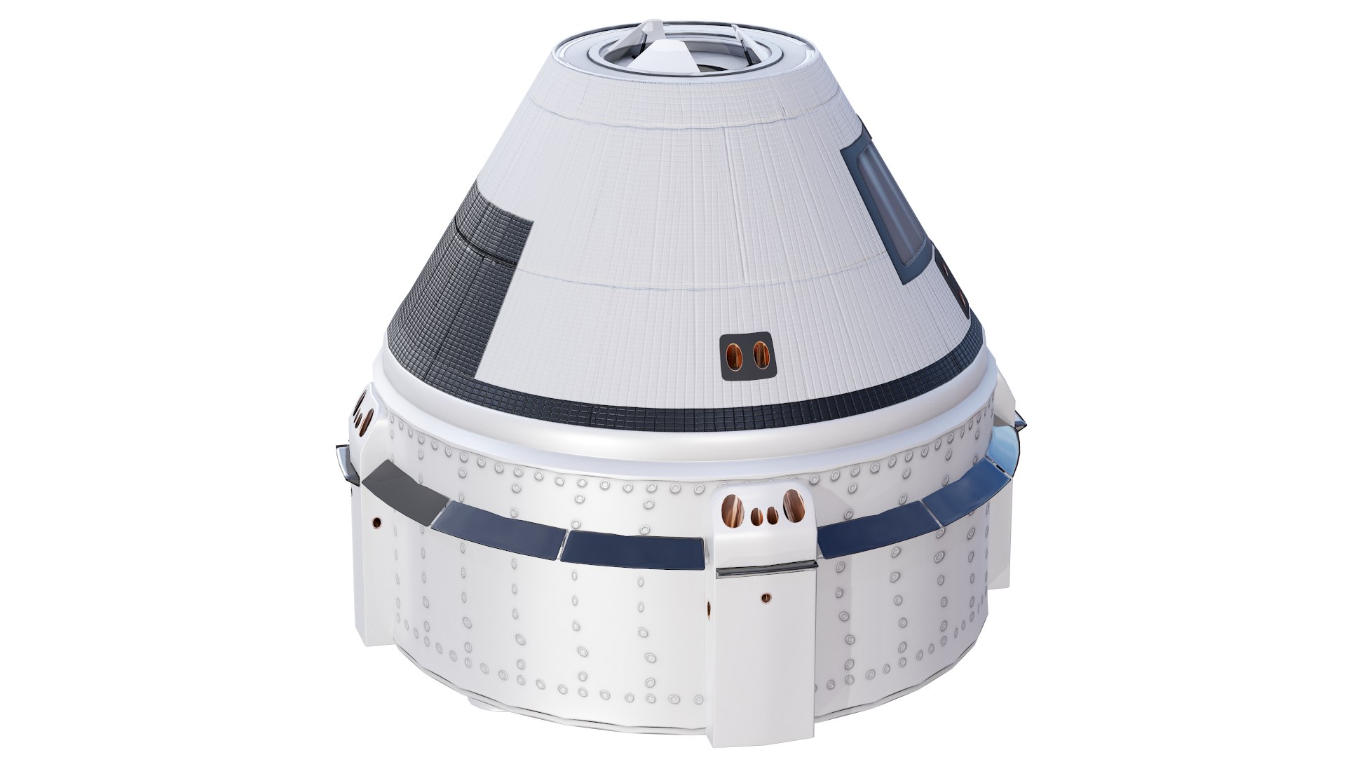 3D Cst-100 Space Capsule Boeing - TurboSquid 1506823