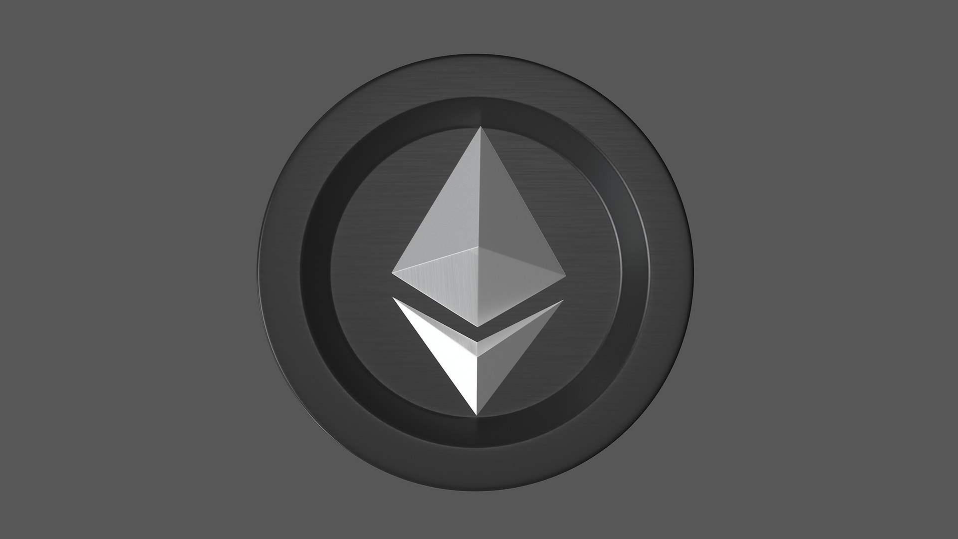 3D Crypto Coin Ethereum ETH - TurboSquid 2165206