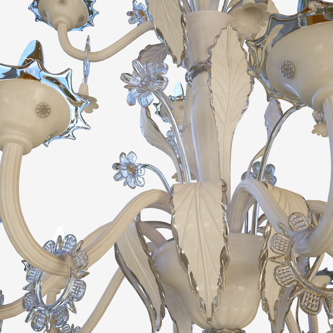 Chandeliers lights sylcom giustinian 3D model - TurboSquid 1158626