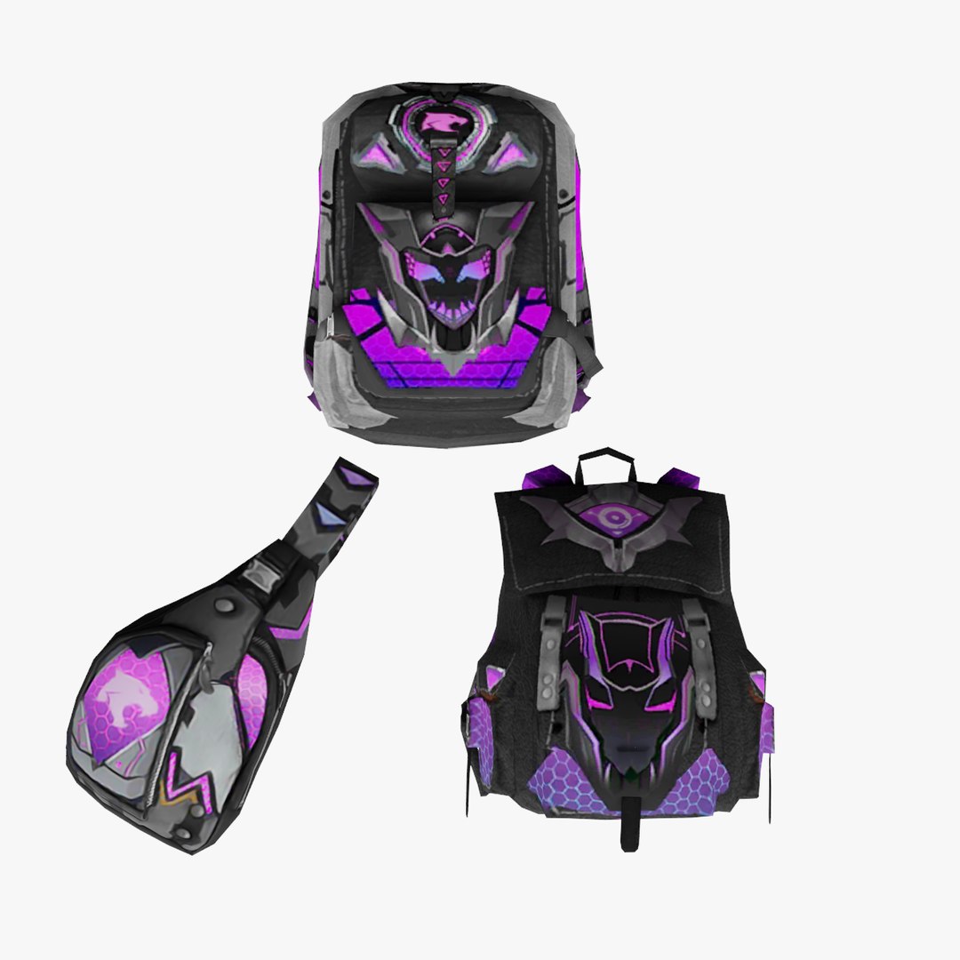 3D Bag 3x Jajuar Backpack - TurboSquid 1849459