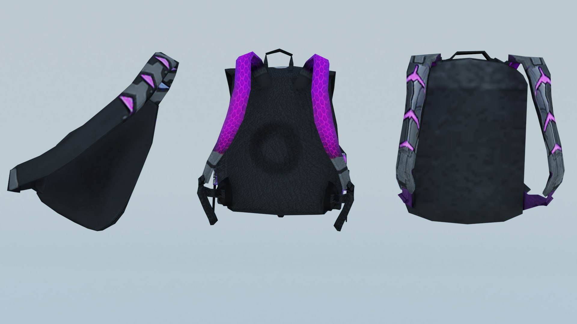 3D Bag 3x Jajuar Backpack - TurboSquid 1849459