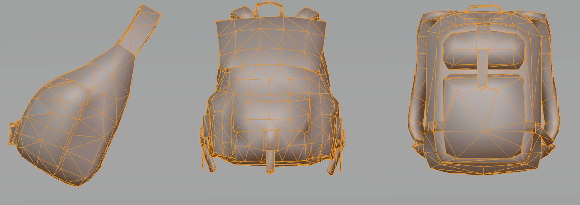 3D Bag 3x Jajuar Backpack - TurboSquid 1849459
