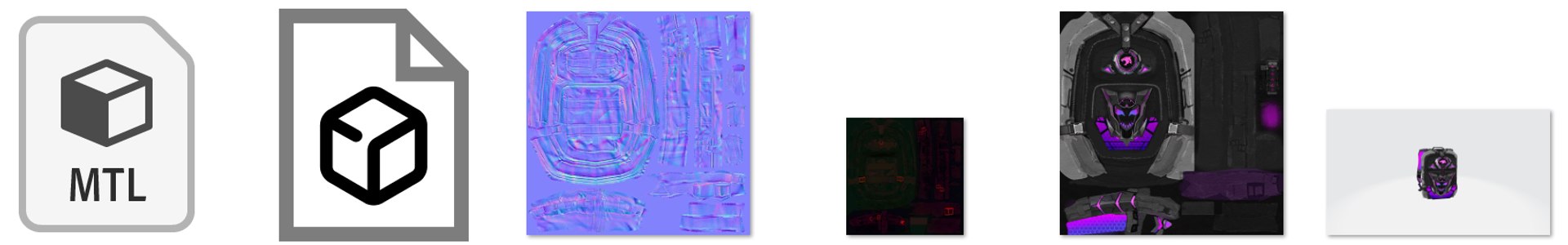 3D Bag 3x Jajuar Backpack - TurboSquid 1849459