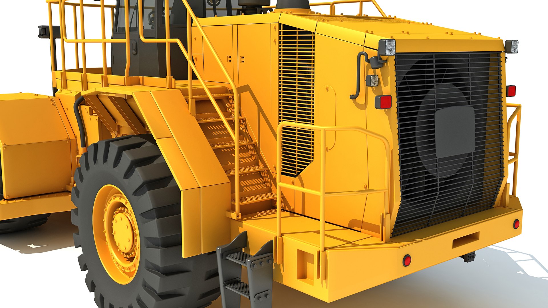 Wheel Dozer 3D Model - TurboSquid 1539860