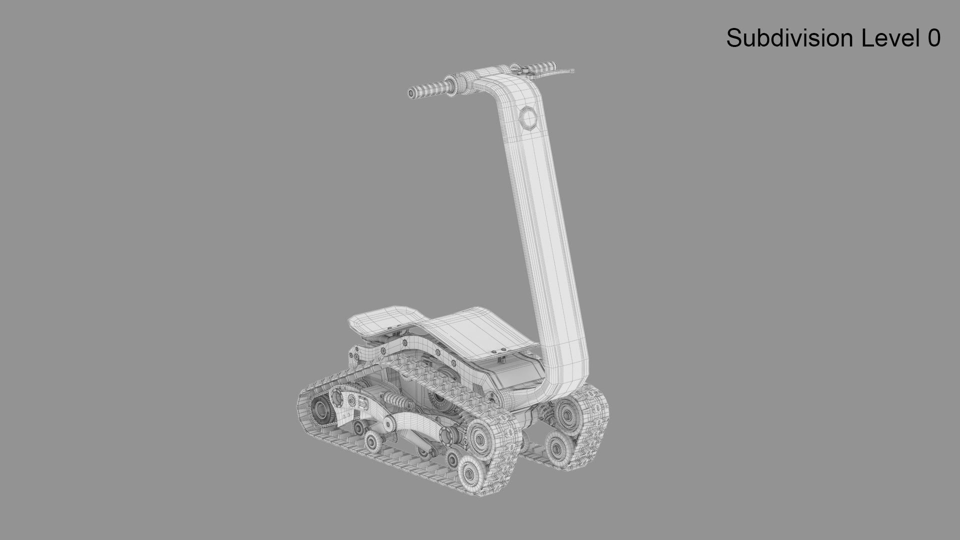 3D Model Crawler Scooter - TurboSquid 1885257