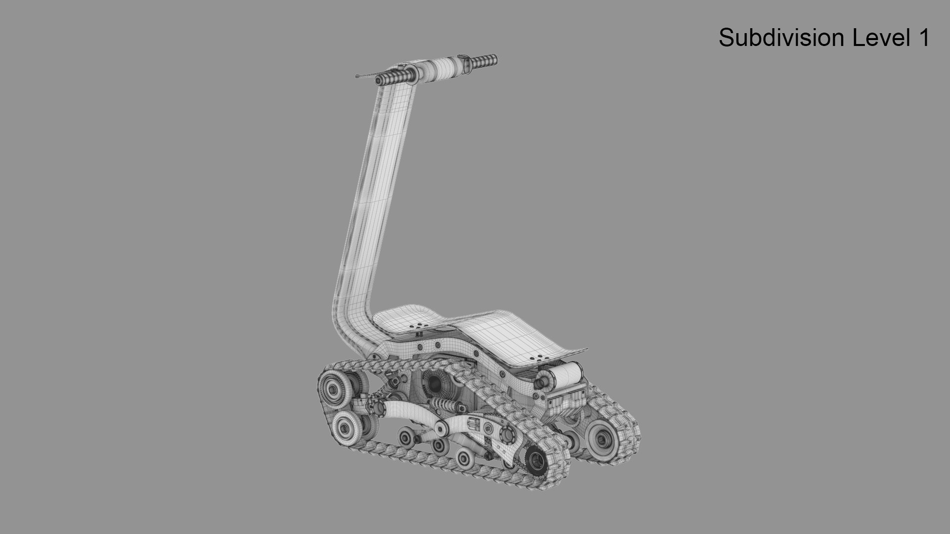 3D Model Crawler Scooter - TurboSquid 1885257