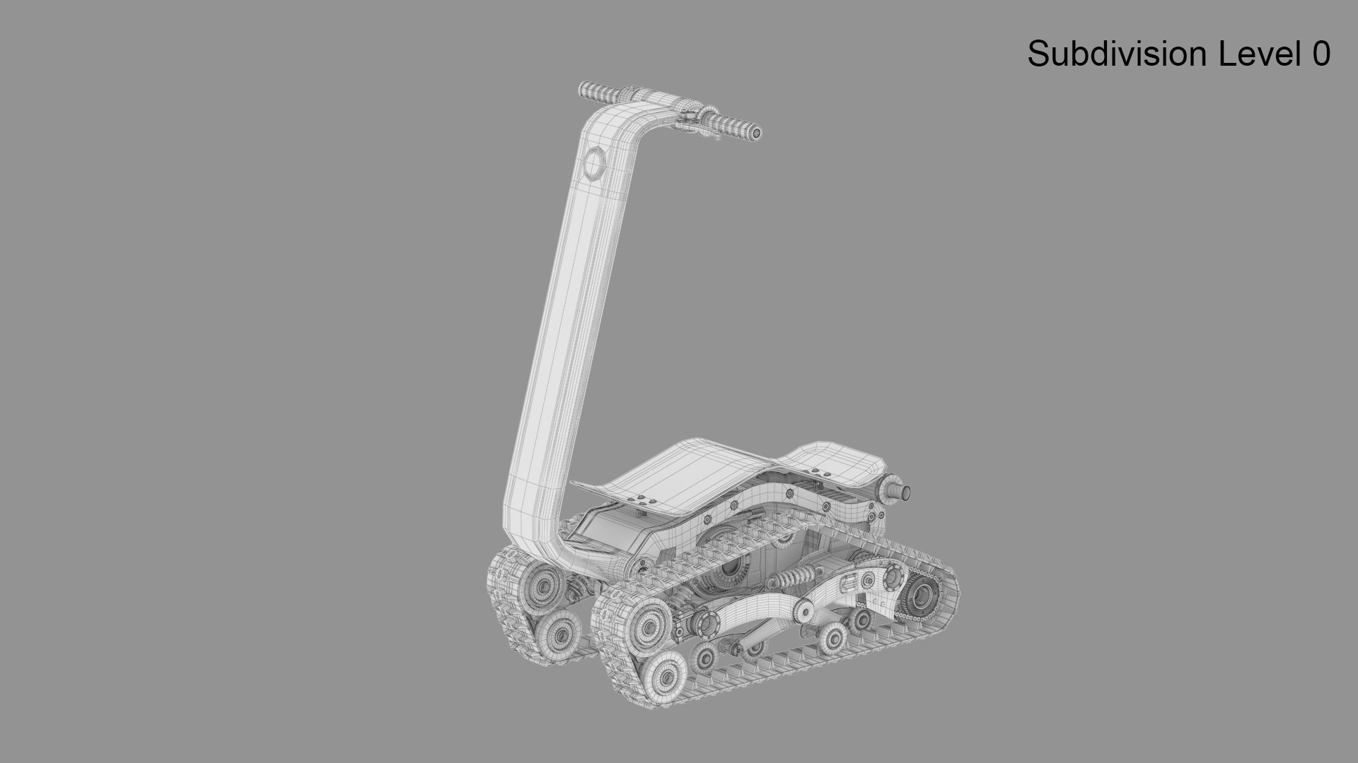 3D Model Crawler Scooter - TurboSquid 1885257