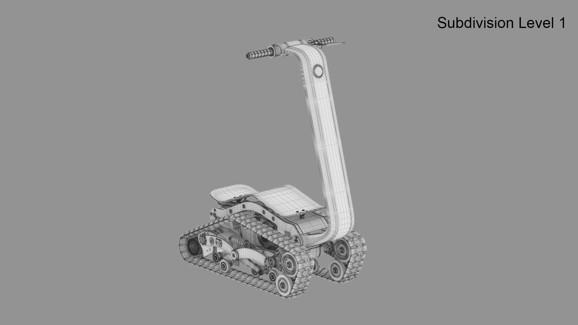 3D Model Crawler Scooter - TurboSquid 1885257