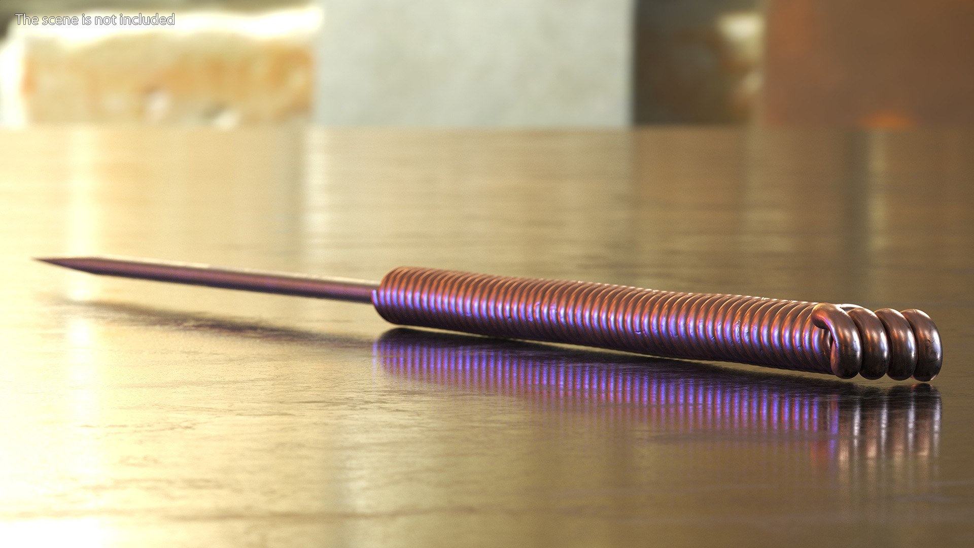 Small Acupuncture Needle Gold 3D Model - TurboSquid 2219463