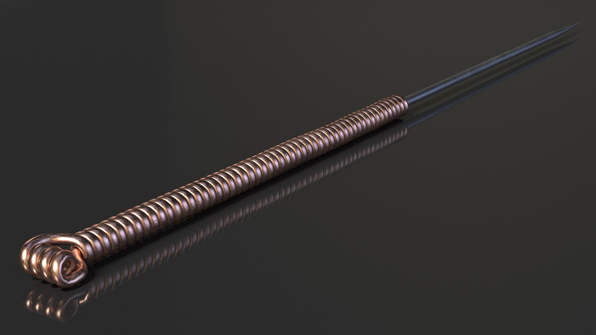 Small Acupuncture Needle Gold 3D Model - TurboSquid 2219463