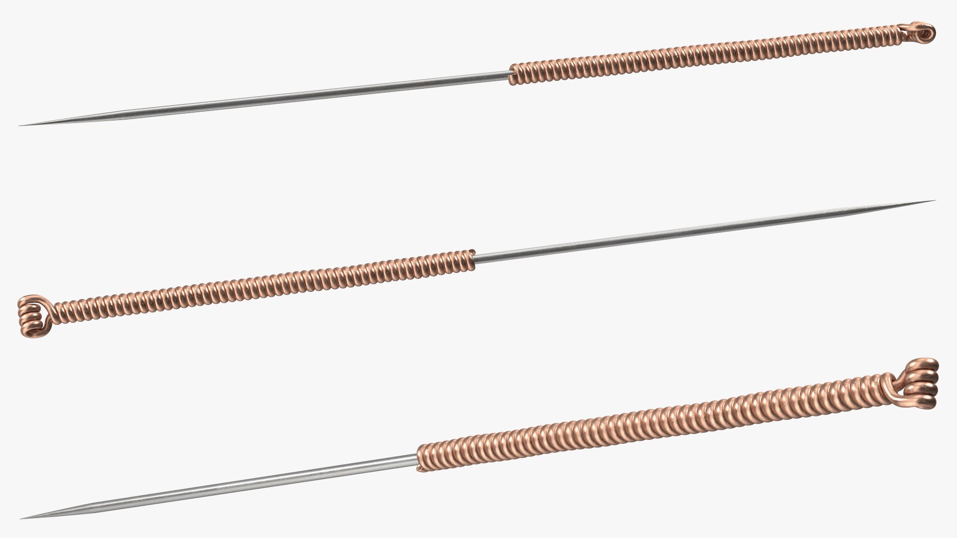 Small Acupuncture Needle Gold 3D Model - TurboSquid 2219463