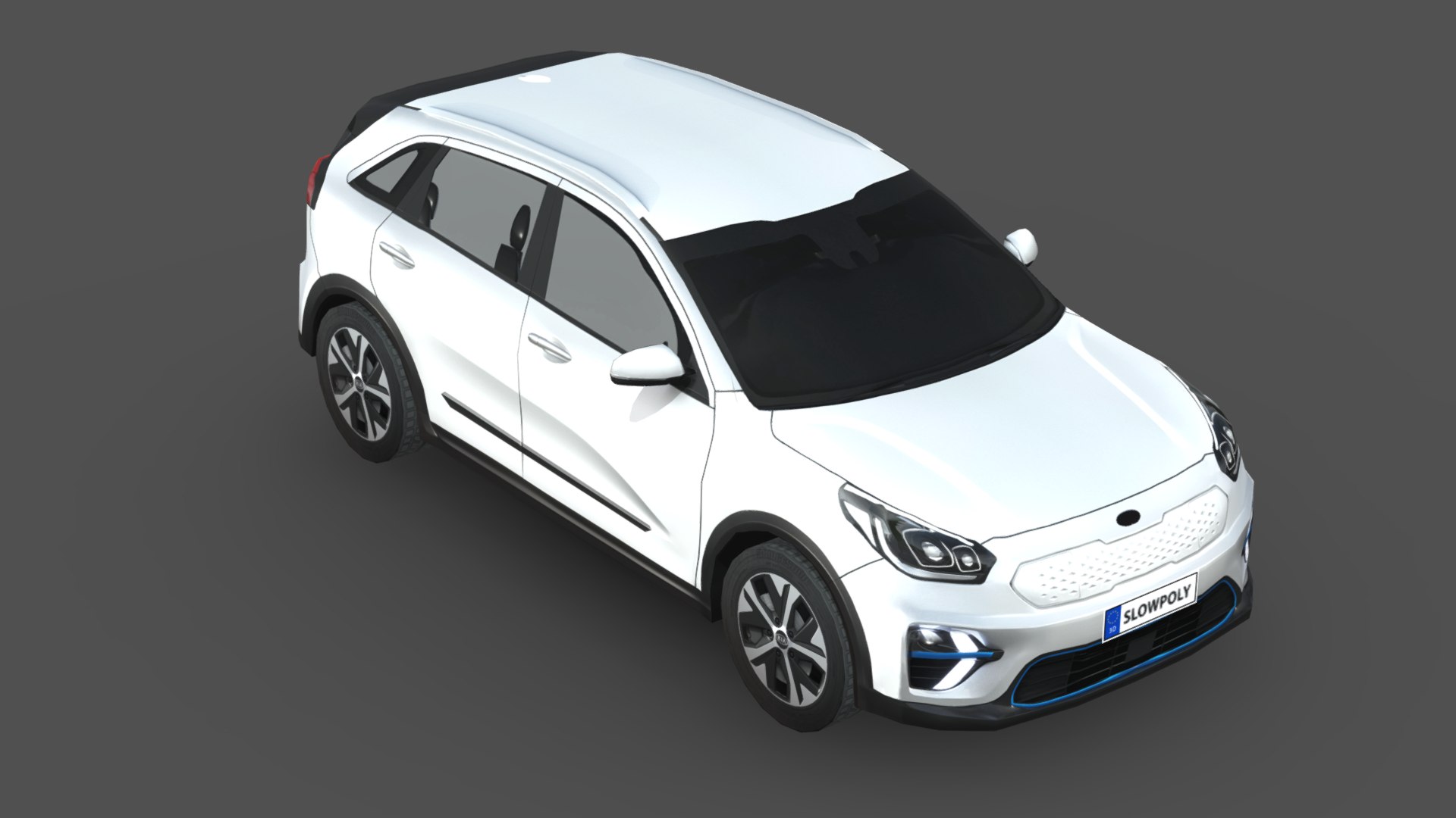 3D Kia Niro EV - TurboSquid 2210121