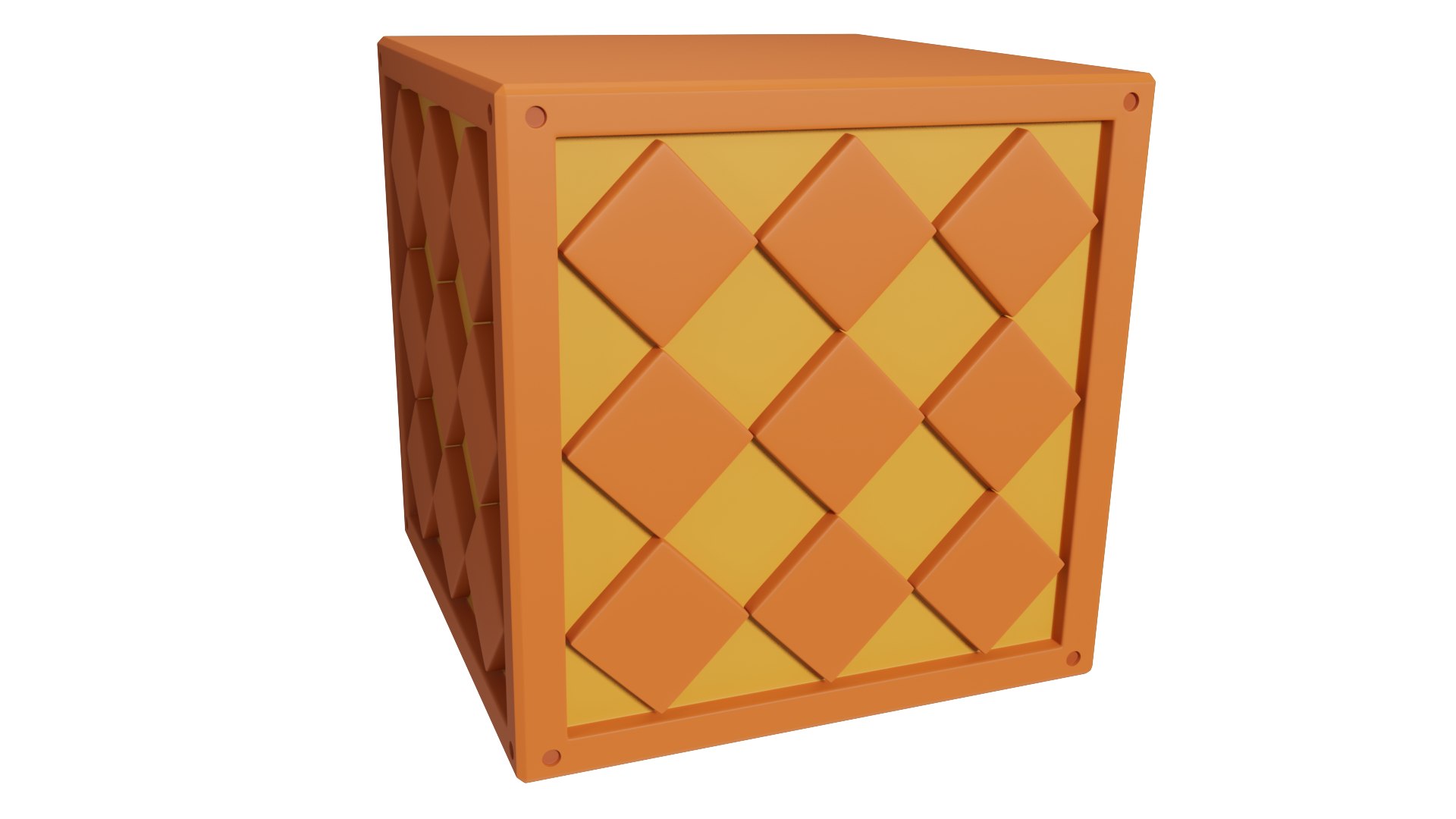 Rhombus Block - Mario 3D Model - TurboSquid 2209791