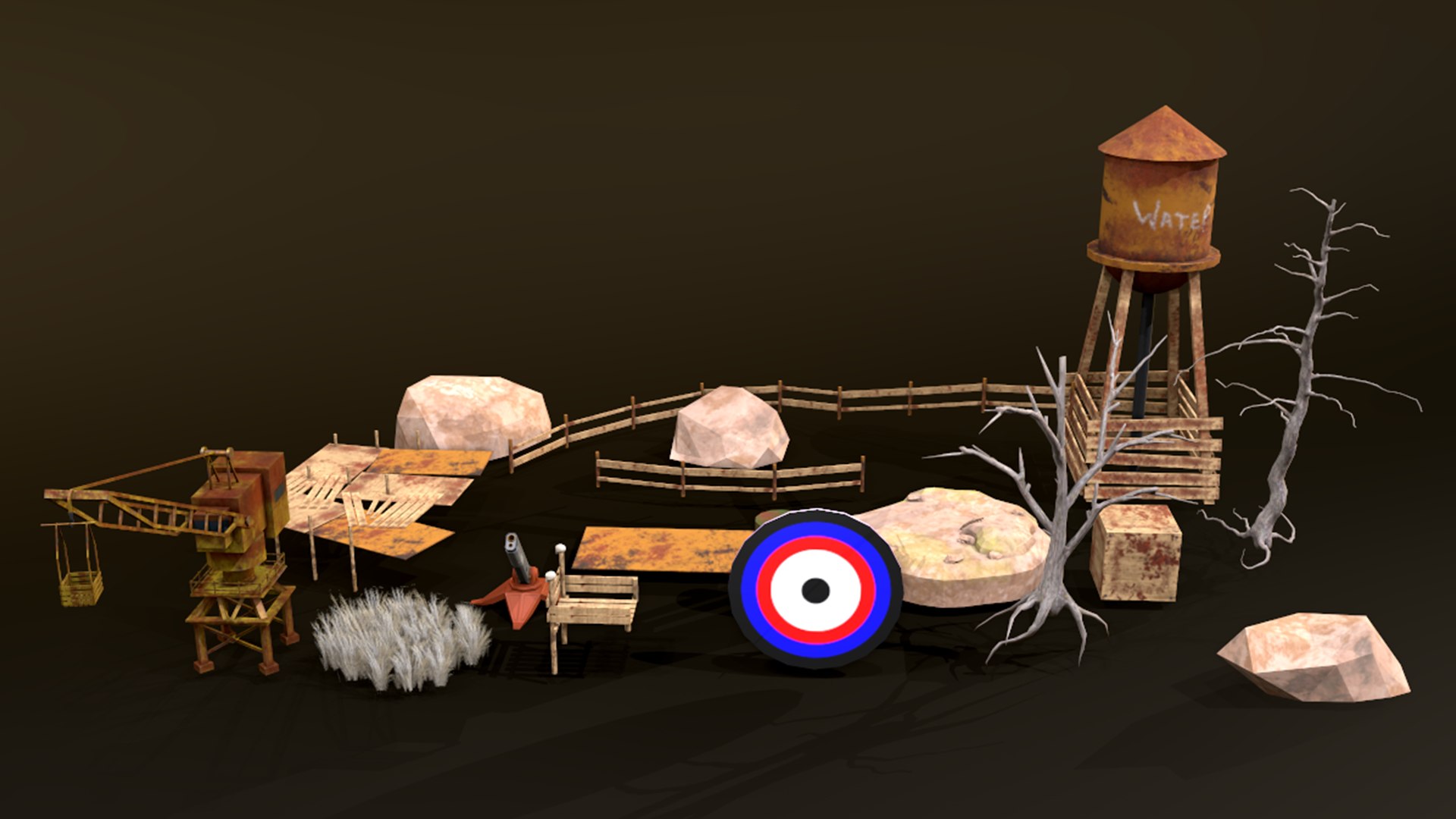 WarZone Environment Bundle 3D Model - TurboSquid 1953173