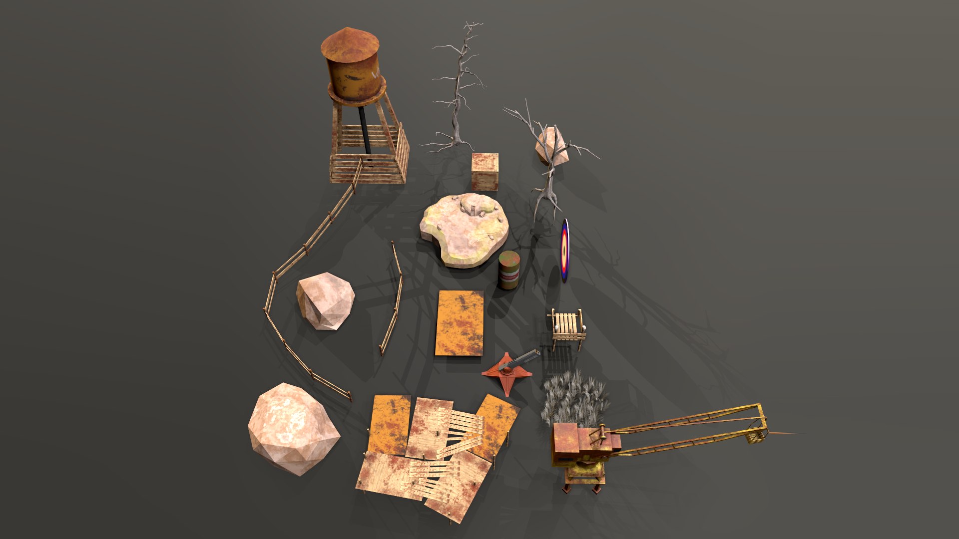 WarZone Environment Bundle 3D Model - TurboSquid 1953173