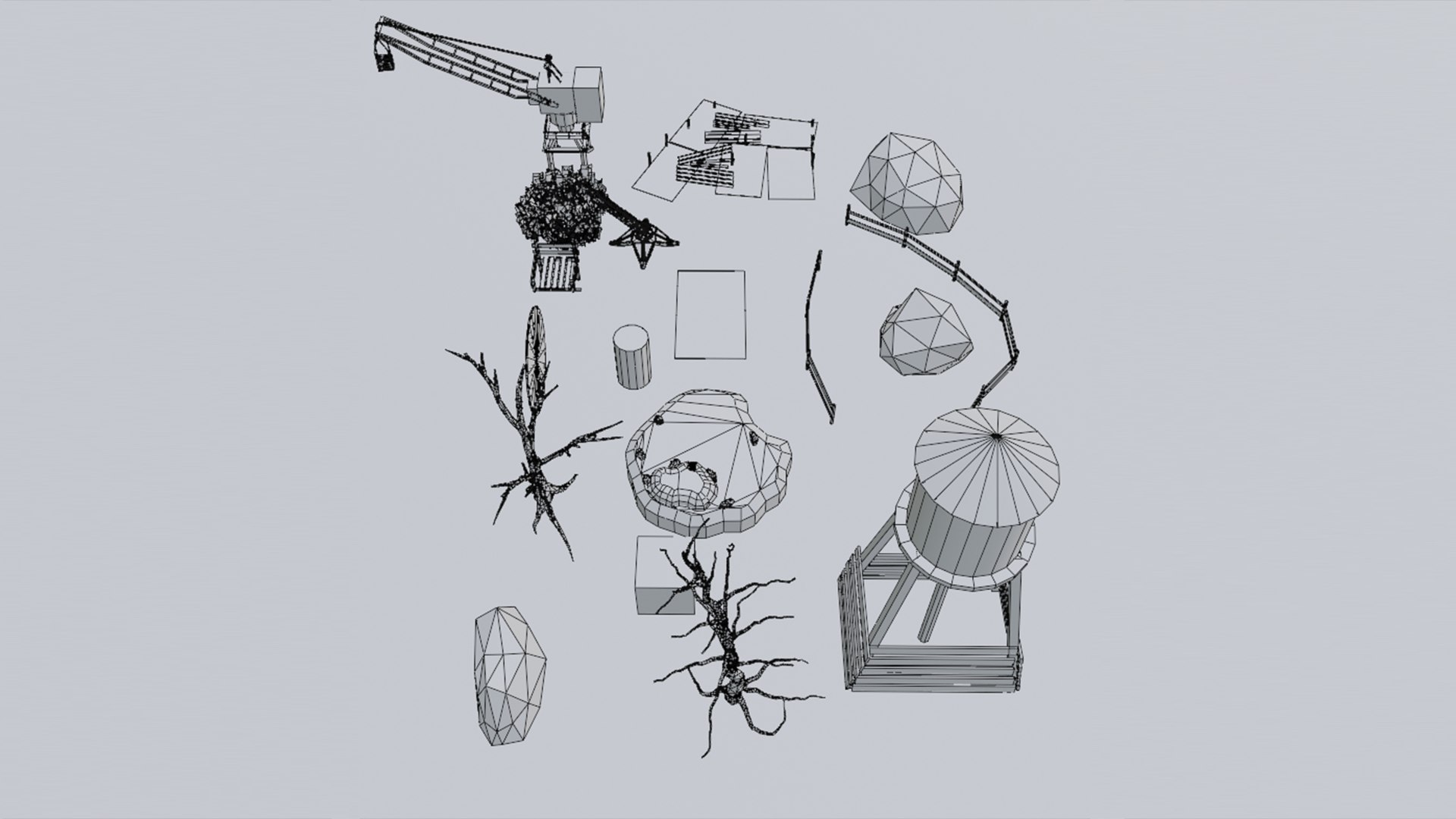 WarZone Environment Bundle 3D Model - TurboSquid 1953173