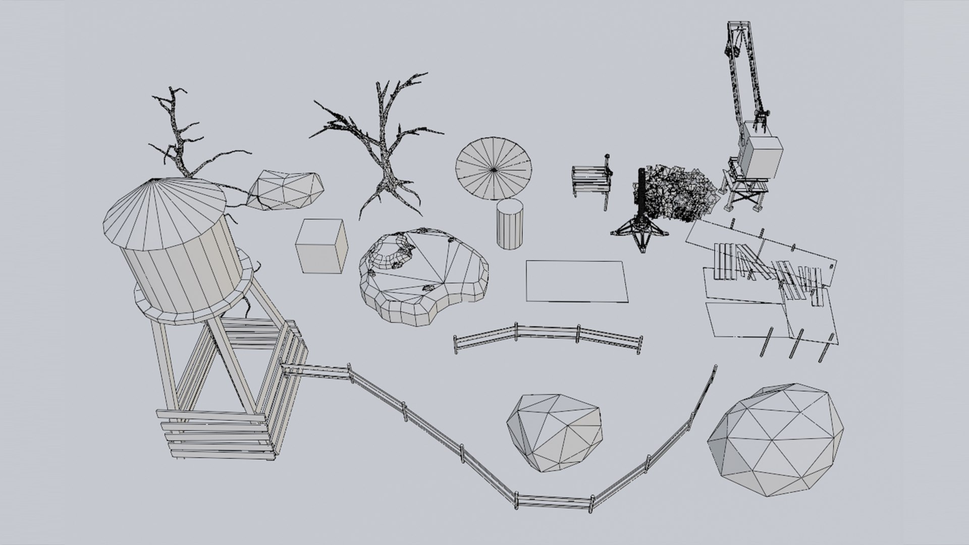 WarZone Environment Bundle 3D Model - TurboSquid 1953173