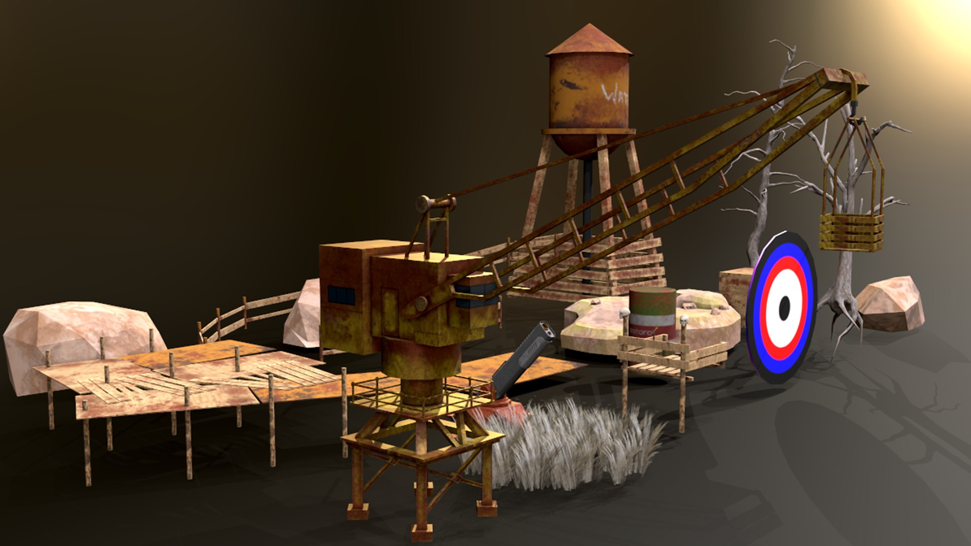 WarZone Environment Bundle 3D Model - TurboSquid 1953173