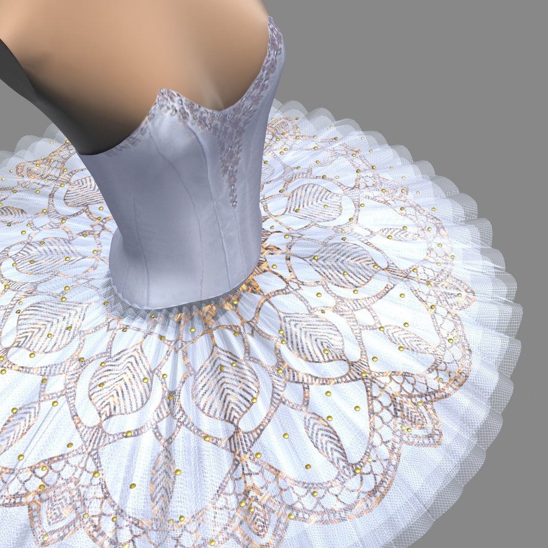Tutu ballet nutcracker 3D - TurboSquid 1432536