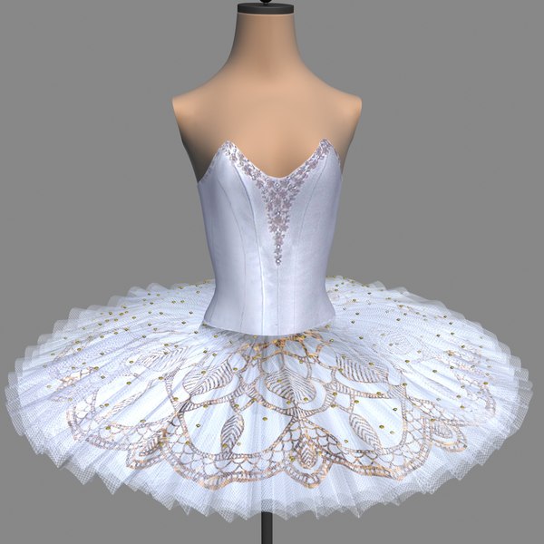 Tutu ballet sleeping beauty 3D model - TurboSquid 1432546
